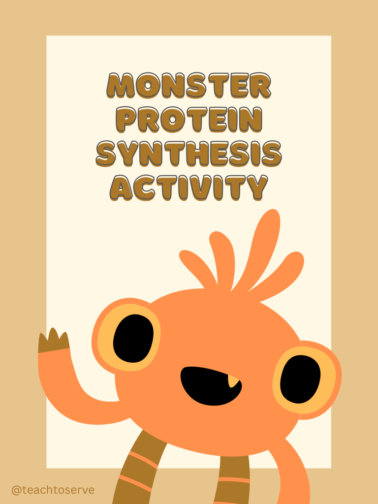 Monster Protein Synthesis Activity – Teach to Serve